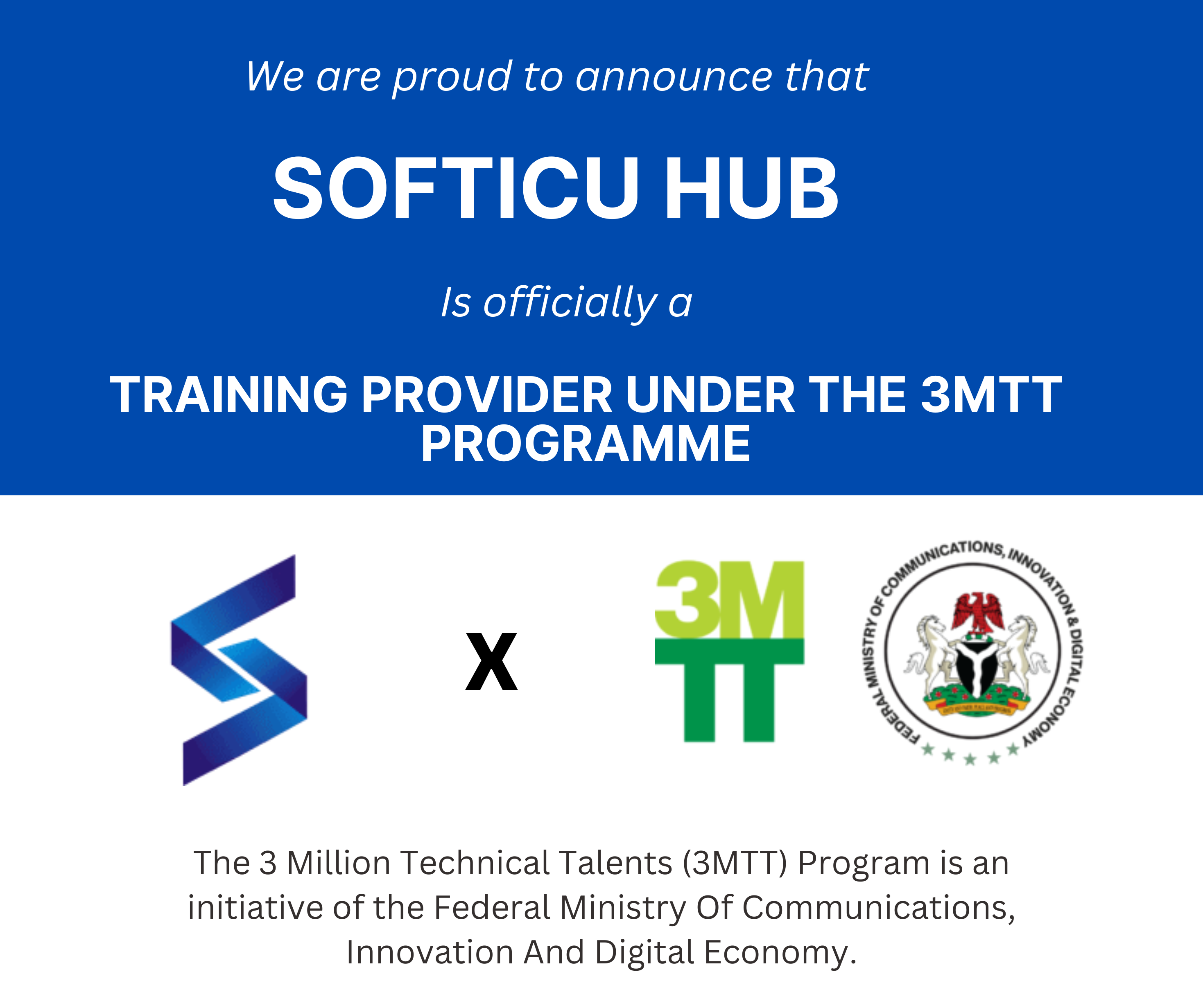 Softicu Hub - Softicu Is Now 3MTT Training Provider